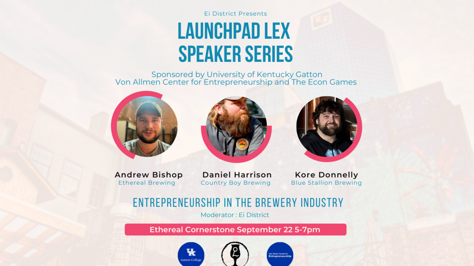 Free Launchpad Lex Speaker Series for Entrepreneurs | Gatton College of Business and Economics